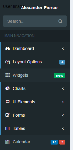 Accordion sidebar menu item is shown only when page is load ,but later does not showed the ...