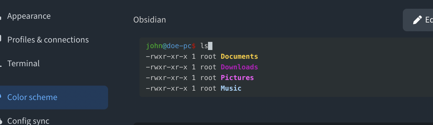 color scheme is not work · Issue #5213 · Eugeny/tabby · GitHub