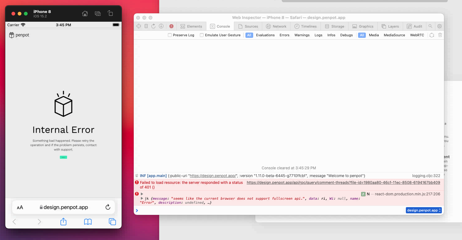Prototype view not accessible from iOS -IPv4 related? · Issue #1522 · penpot/penpot · GitHub
