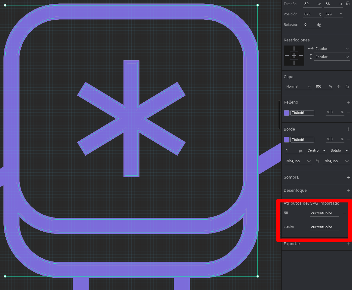 [ BUG ] SVGs are not using the correct colors, misaligned text, and imported artboards width and ...
