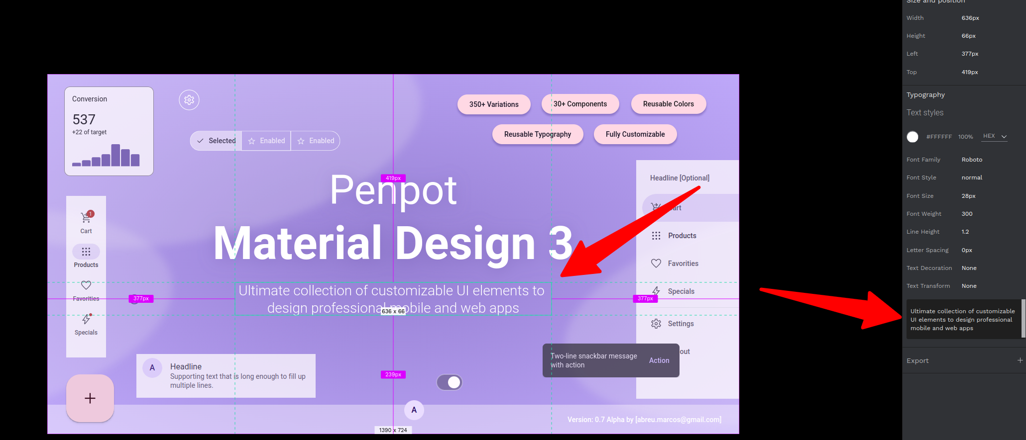Feature Be Able To Select Texts In View Mode · Issue 3148 · Penpotpenpot · Github 