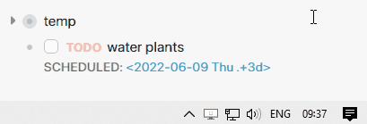 habits/repeating tasks scheduling reference date · Issue #5645 · logseq/logseq · GitHub