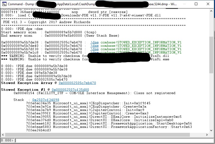 Application Crash On Start On Windows 10 Version 1809 Build 17763 · Issue 7820 · Microsoft