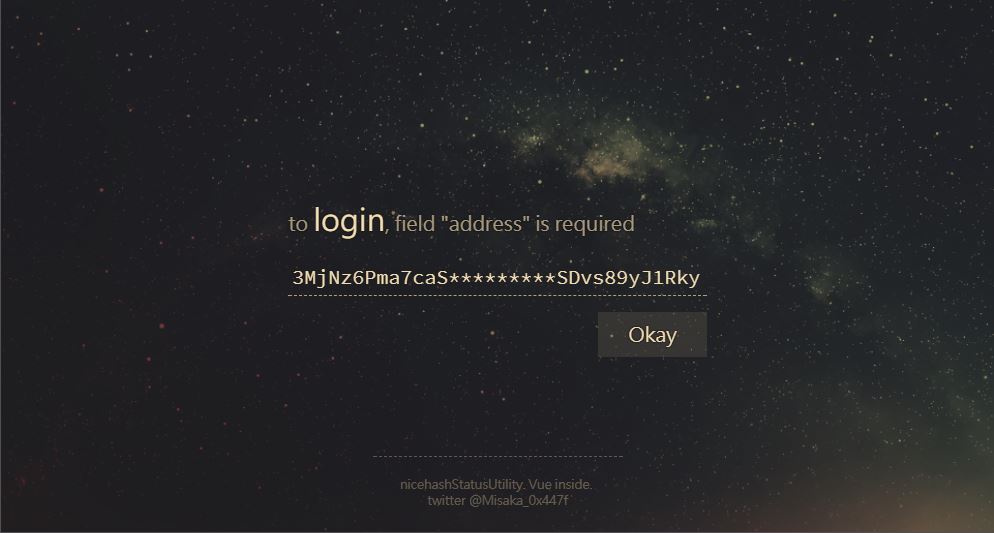 GitHub - Misaka-0x447f/nicehash-status.monitor: nicehash.com monitor system