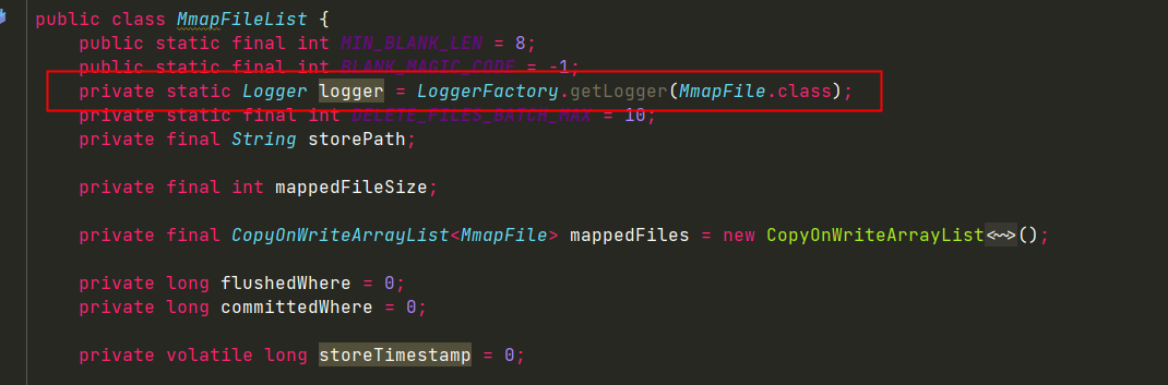 MmapFileList LoggerFactory.getLogger method parameter incorrect · Issue #183 · openmessaging ...