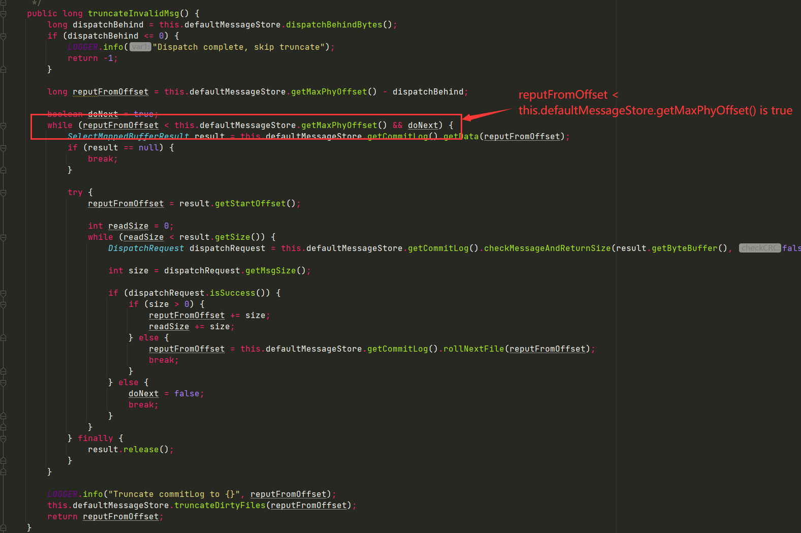 Optimize AutoSwitchHAService#truncateInvalidMsg logic · Issue #5040 · apache/rocketmq · GitHub