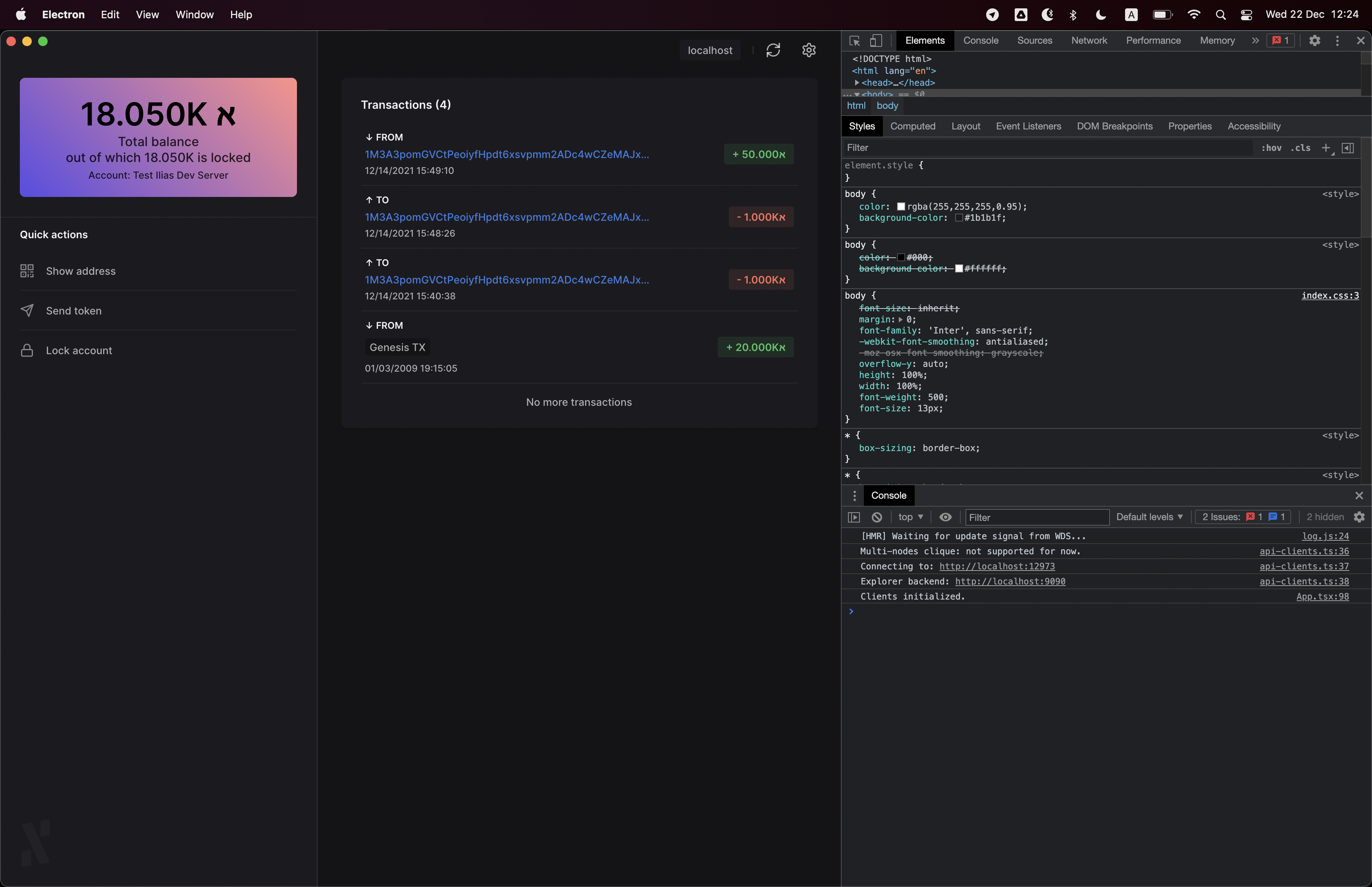 Show amount of locked tokens · Issue #50 · alephium/desktop-wallet · GitHub