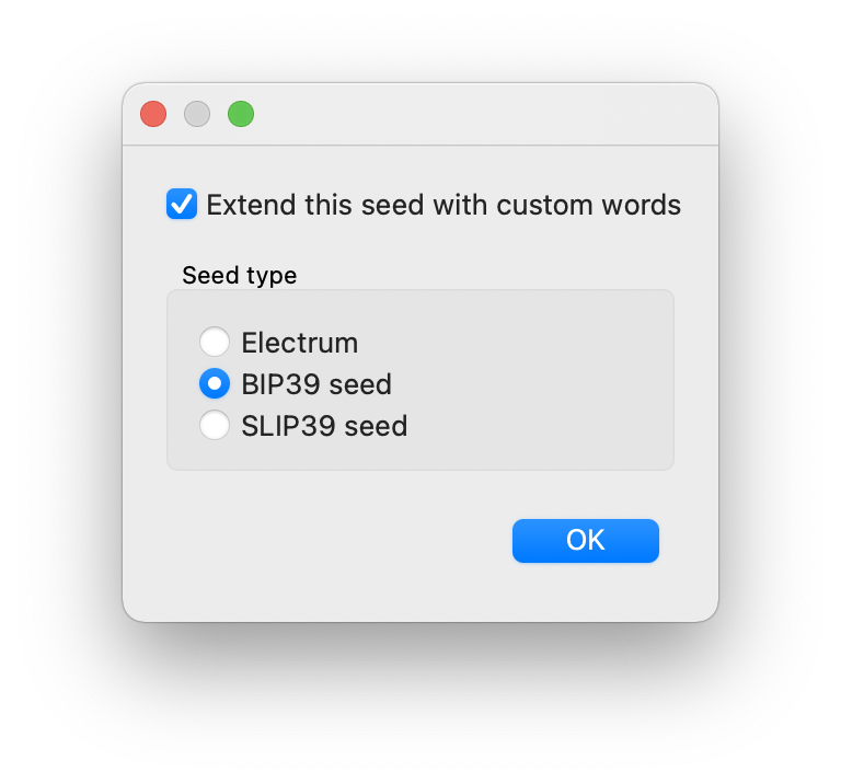 Optional BIP39 passphrase at wallet creation and restore · Issue #17 · alephium/desktop-wallet ...