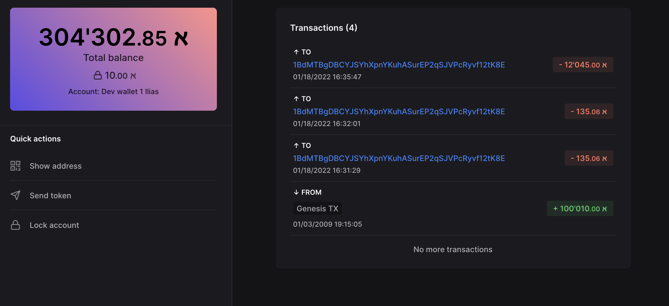 Find a clearer way to display amounts · Issue #116 · alephium/desktop-wallet · GitHub