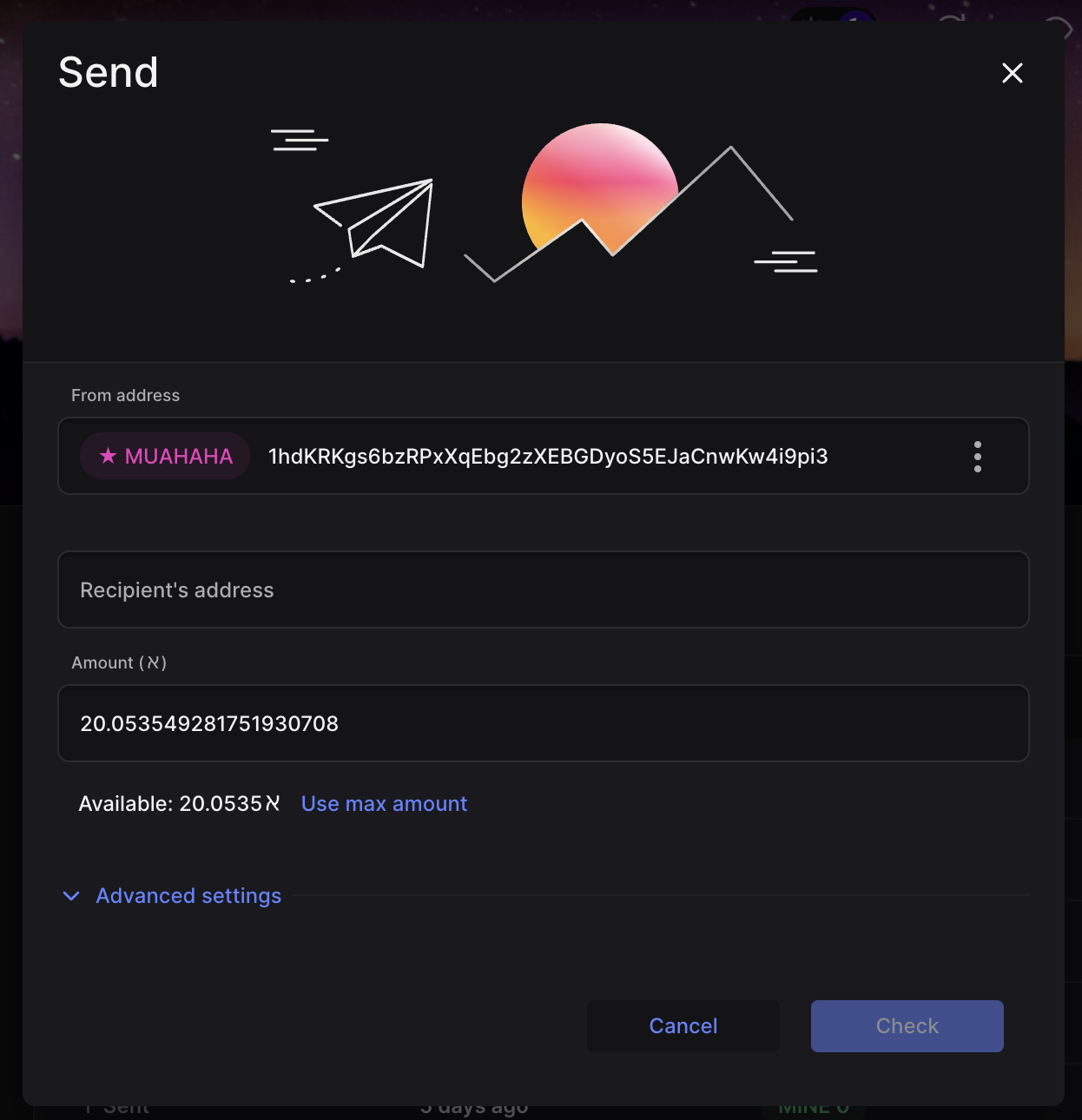 Displayed max balance does not correspond to actual precise total balance · Issue #296 ...