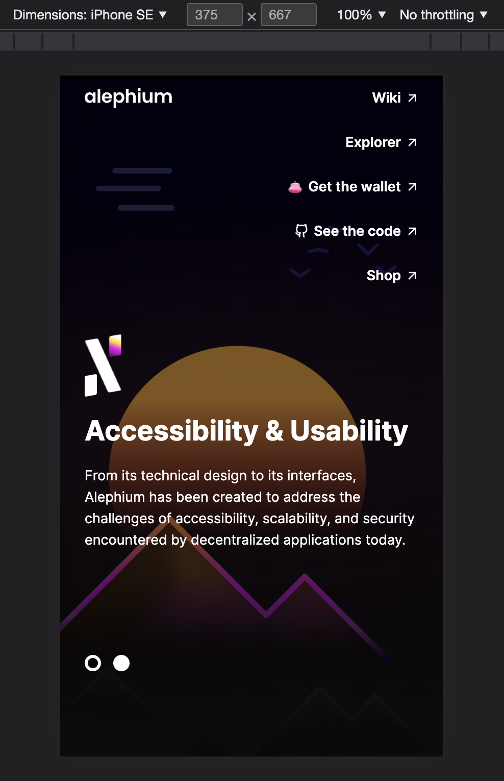 Add The Shop To The Website · Issue 104 · Alephium · Github