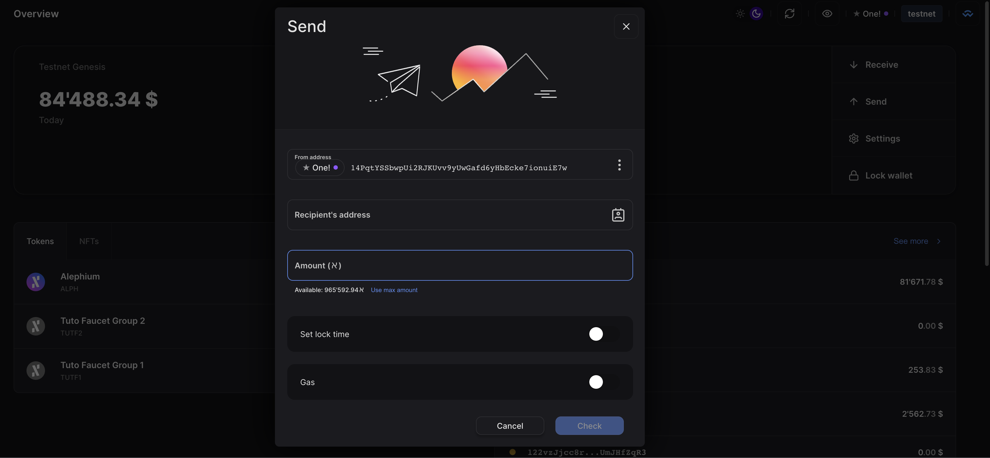 Tokens Support · Issue 72 · Alephiumdesktop Wallet · Github