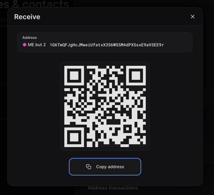 Enable copy of address from address badge · Issue #675 · alephium/desktop-wallet · GitHub
