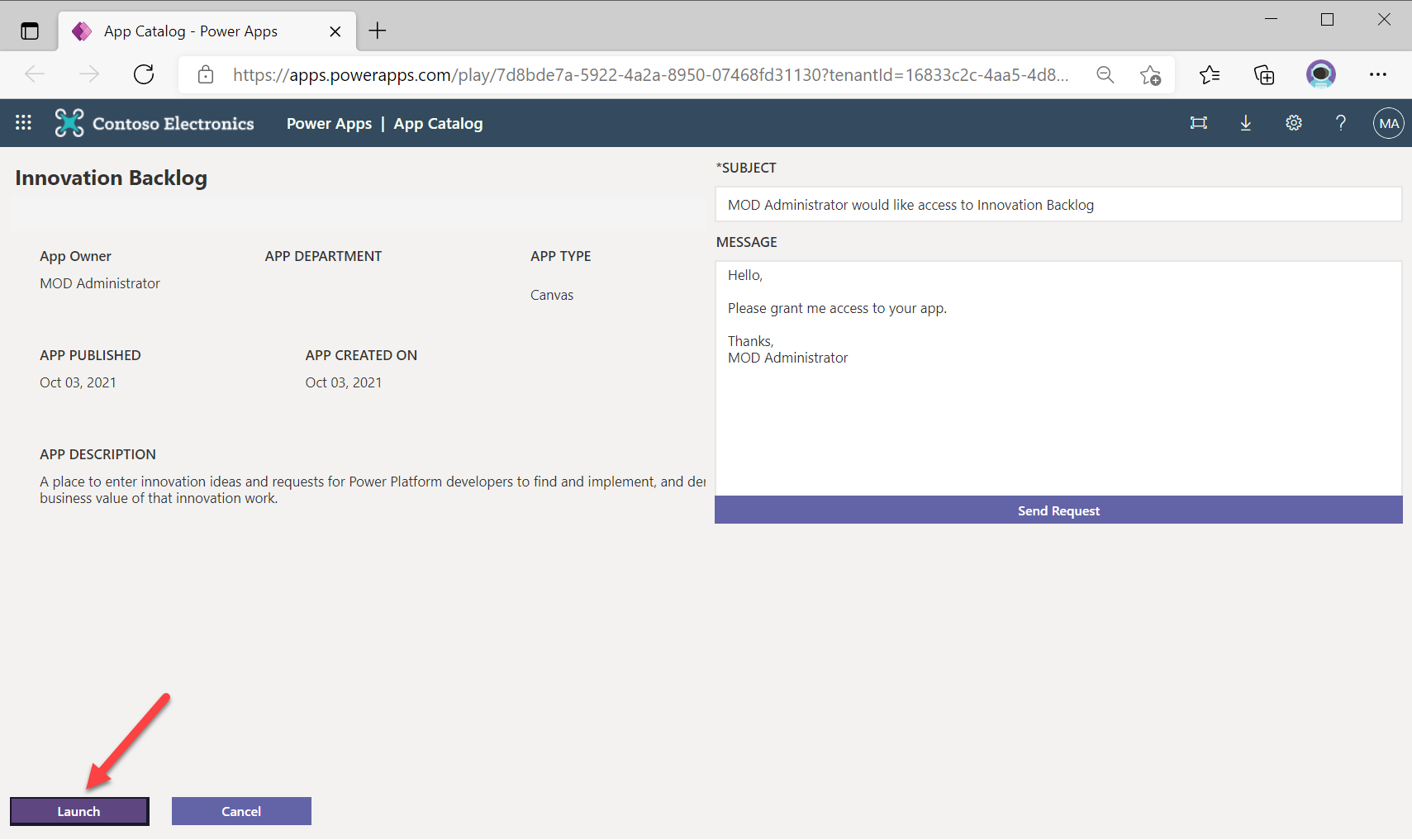 [CoE Starter Kit - BUG] Inconsistent usage of environment variable in App Catalog · Issue #1319 ...