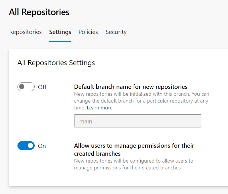 [ALM Accelerator - BUG]: Pipeline repository is created with `master` instead of `main` branch ...