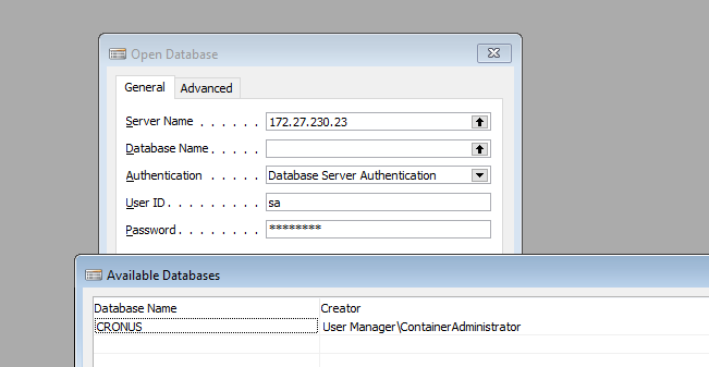 How to access the RTC and Service folder of the docker image · Issue #5 · microsoft/nav-docker ...