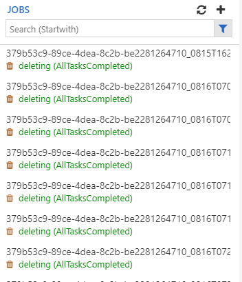 Job List features · Issue #2064 · Azure/BatchExplorer · GitHub