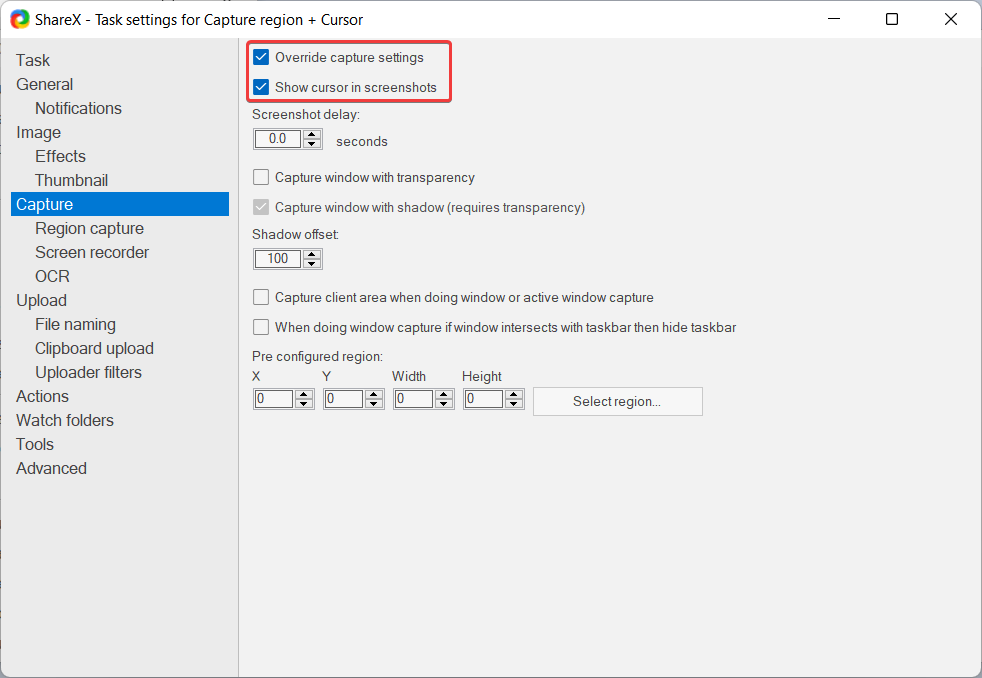 [Hotkey request] Toggle cursor visibility · Issue #4526 · ShareX/ShareX · GitHub