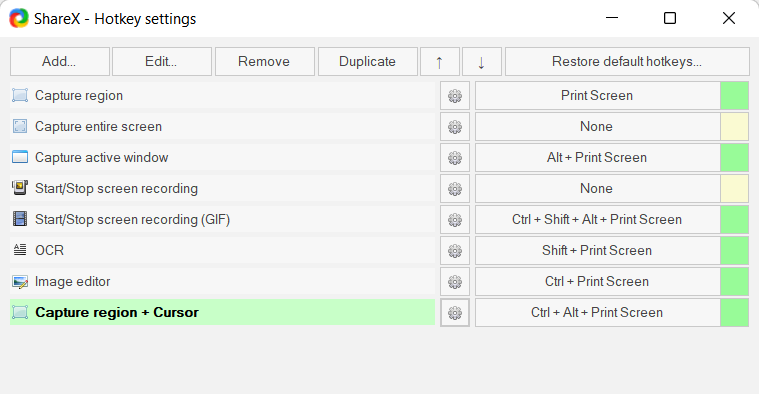 [Hotkey request] Toggle cursor visibility · Issue #4526 · ShareX/ShareX · GitHub