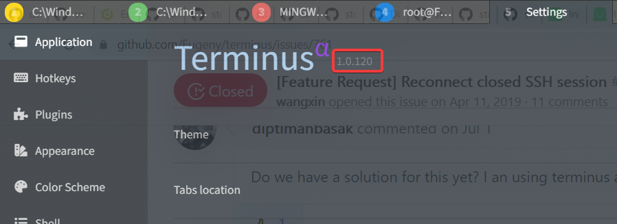 [Feature Request] Reconnect closed SSH session · Issue #761 · Eugeny/tabby · GitHub