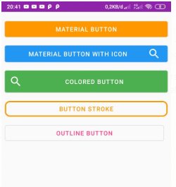 Material Button Android · GitHub
