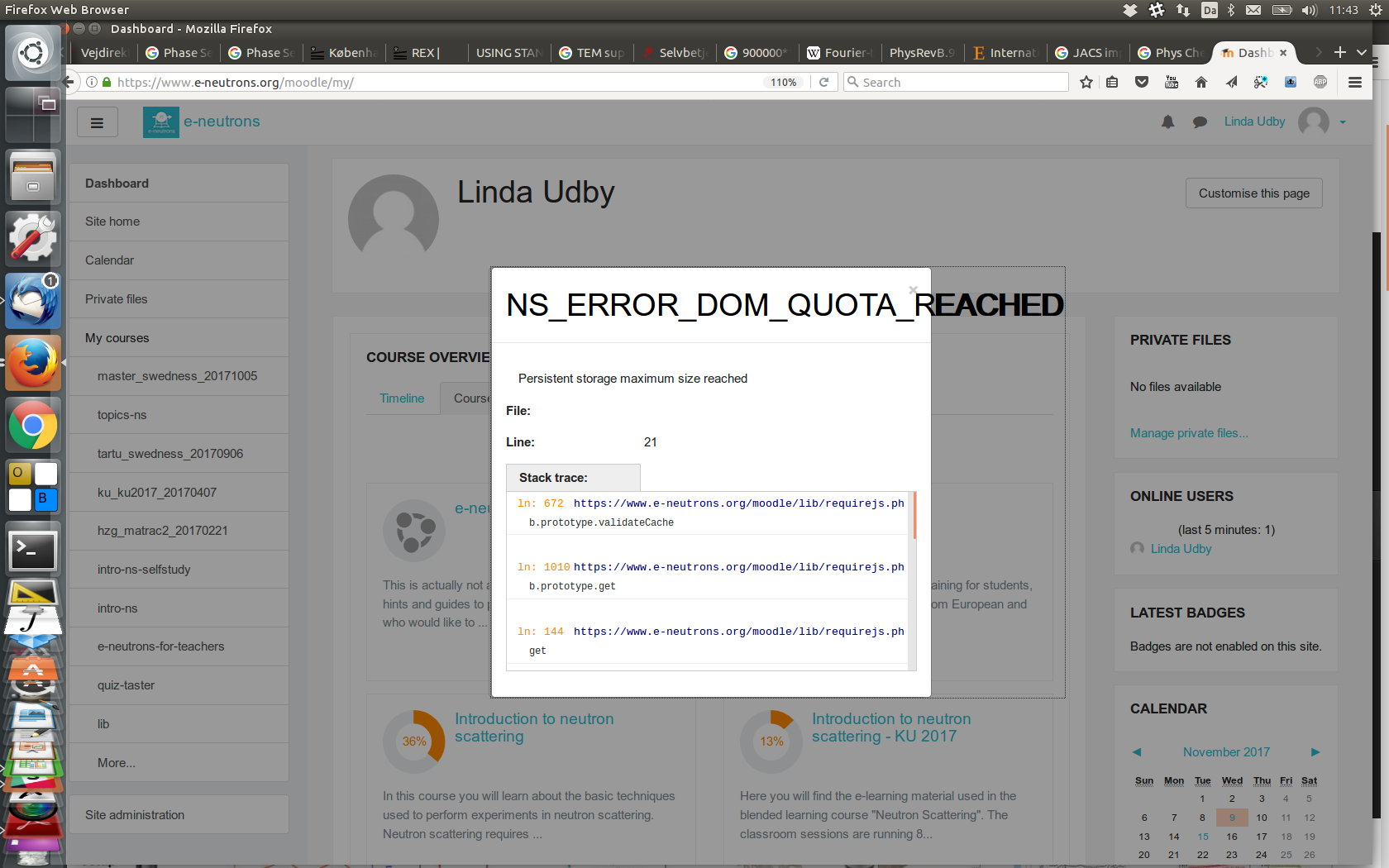 Persistent storage maximum size reached · Issue #185 · mccode-dev/McWeb · GitHub