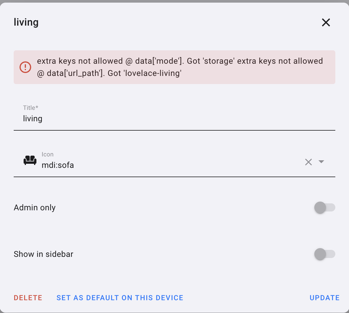 Unable to edit and save Dashboards · Issue #11983 · home-assistant/frontend · GitHub