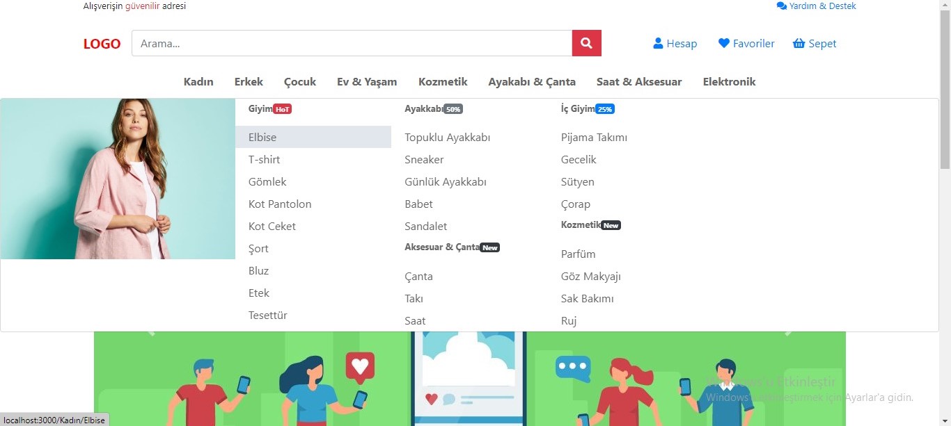 GitHub - furkanerdogan/EcommerceWeb-React