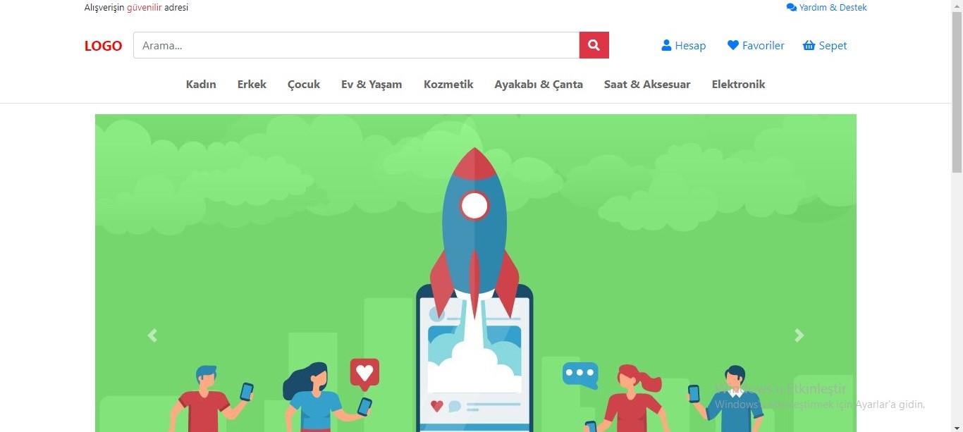 GitHub - furkanerdogan/EcommerceWeb-React