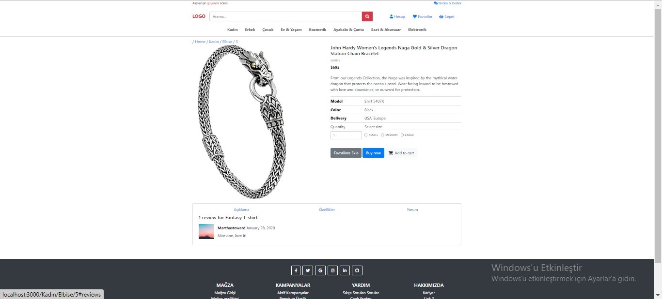 GitHub - furkanerdogan/EcommerceWeb-React