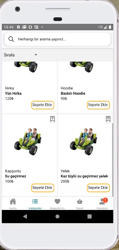 GitHub - furkanerdogan/E-commerceApp-react-native