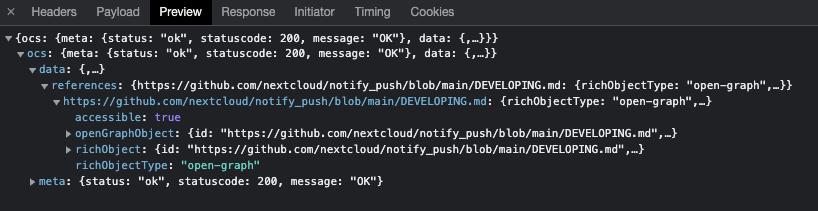 `NCRichtText` endless loop if no openGraphObject is retrieved · Issue #3910 · nextcloud ...