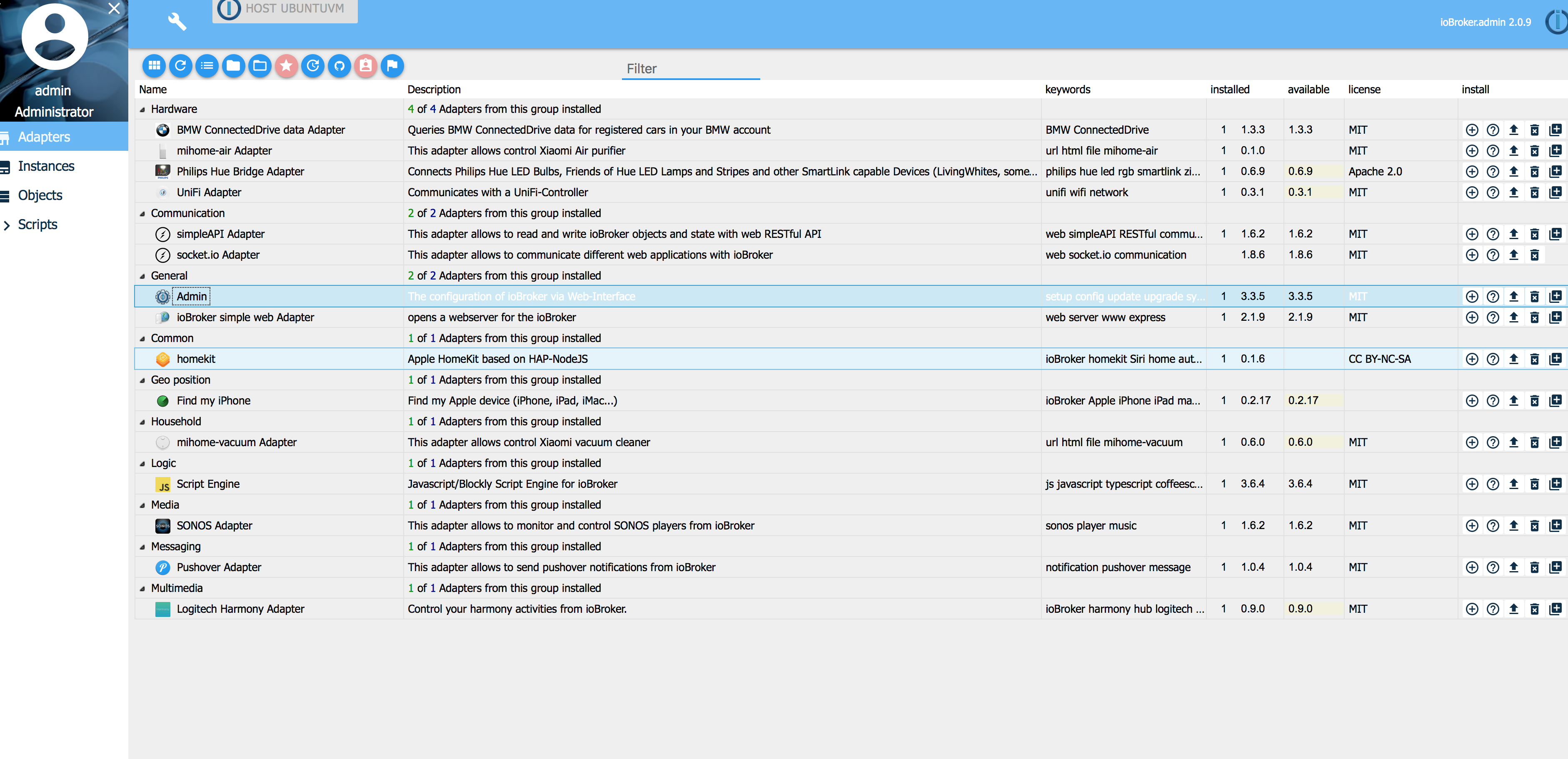 Updating Admin Through The Admin Ui Does Not Update The Version In The Top Right Corner · Issue