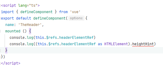 Type definition for objects that Quasar Components generate. Typescript ...