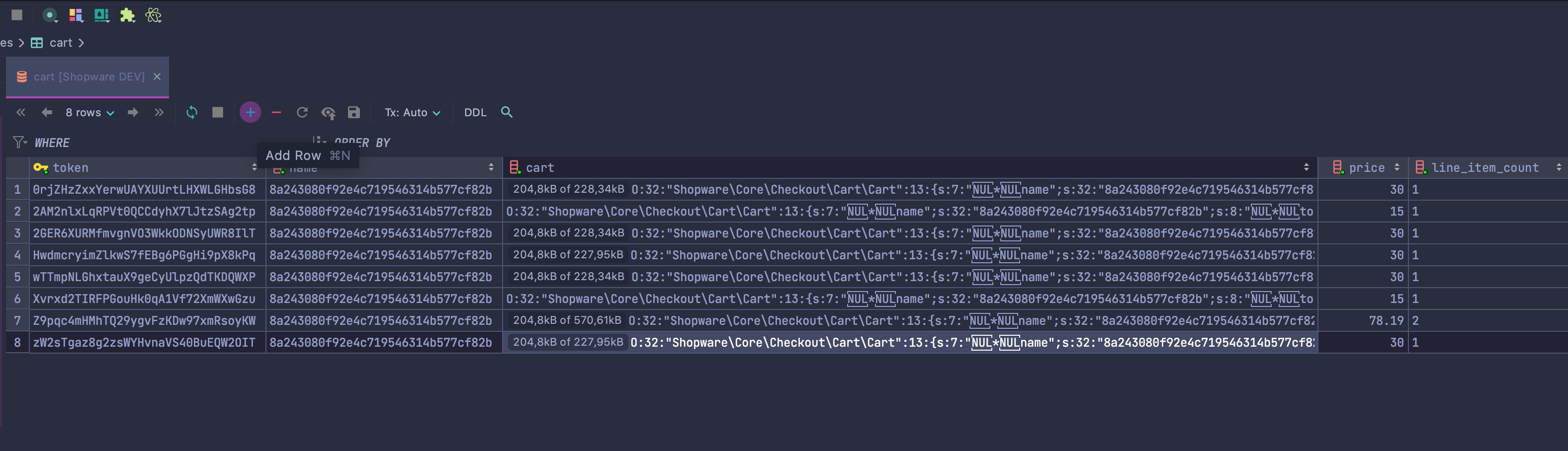 Add to cart: Exception exceeds Database memory + huge log files · Issue #1962 · shopware ...