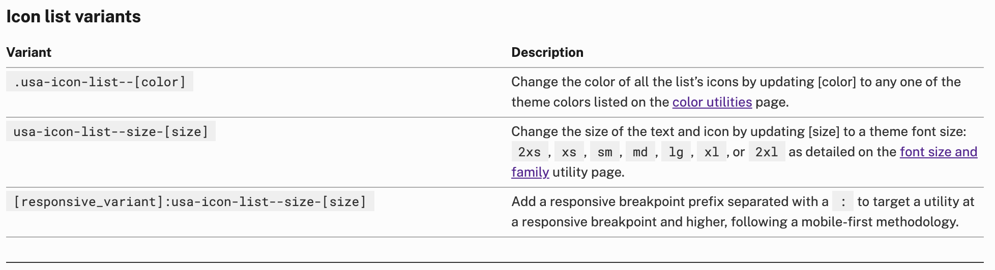 [feat] Implement props for component size and color classes · Issue #1772 · trussworks/react ...
