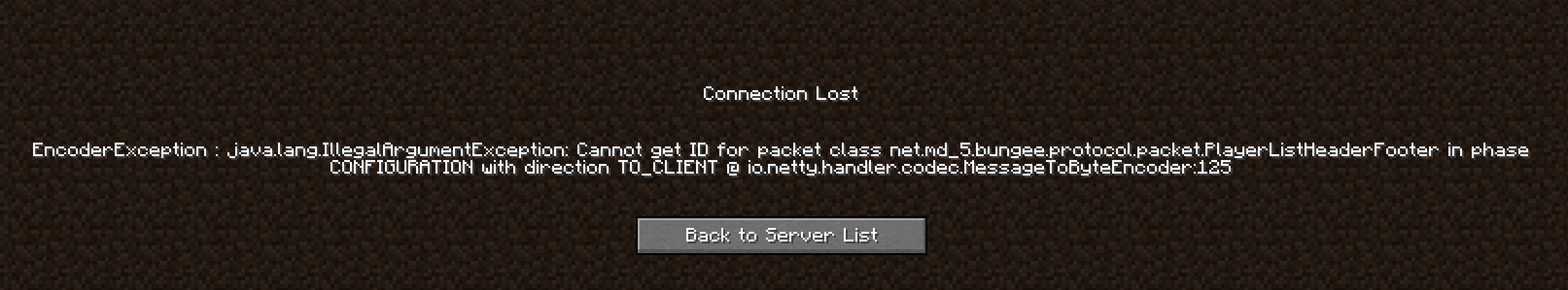 Sending plugin message to server on ServerSwitchEvent listener causes ...
