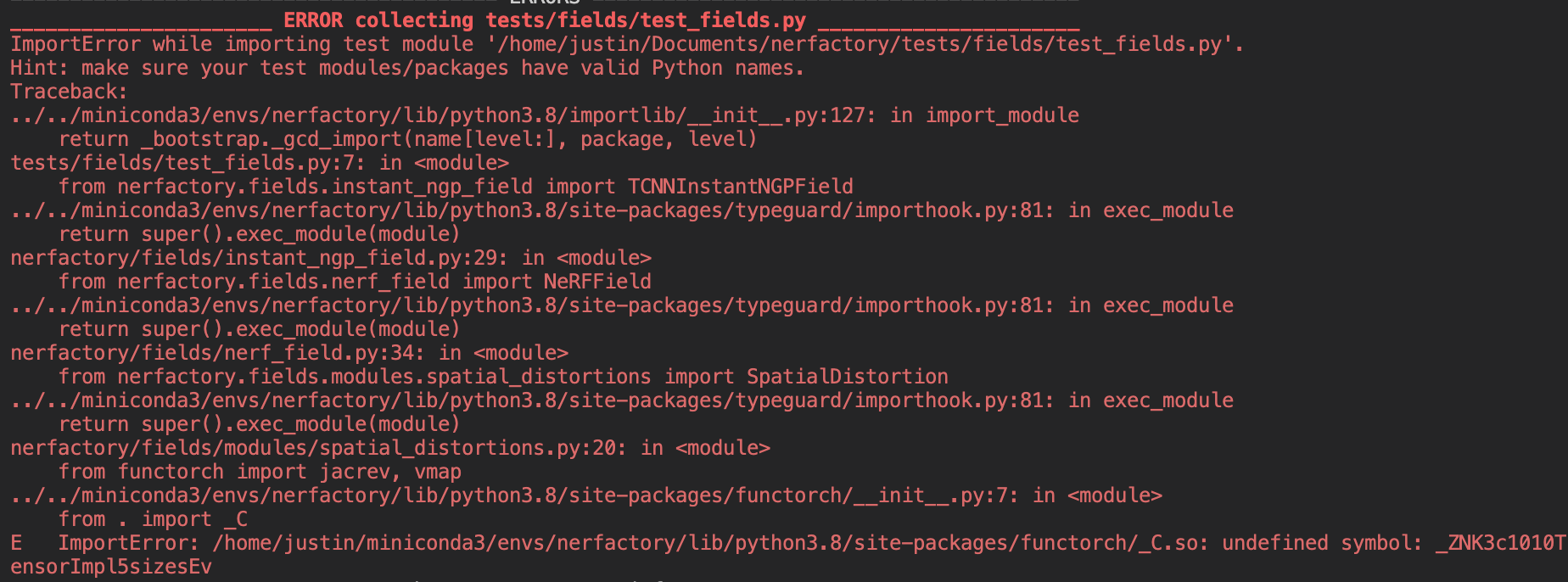 Installation issues with TCNN + torch1.12 + functorch · Issue #216 · nerfstudio-project ...
