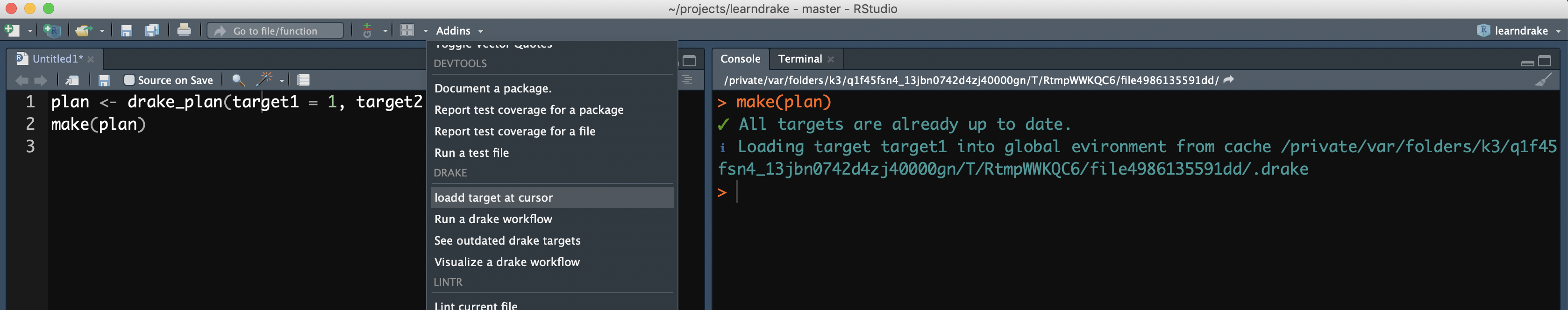 readd upon RStudio click · Issue #1221 · ropensci/drake · GitHub