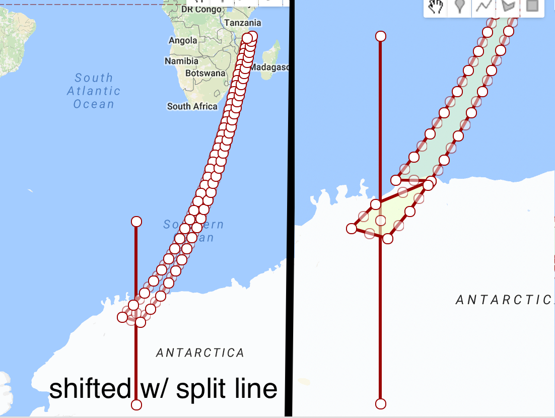 Can not split anti-meridian crossing polygon · Issue #495 · shapely/shapely · GitHub