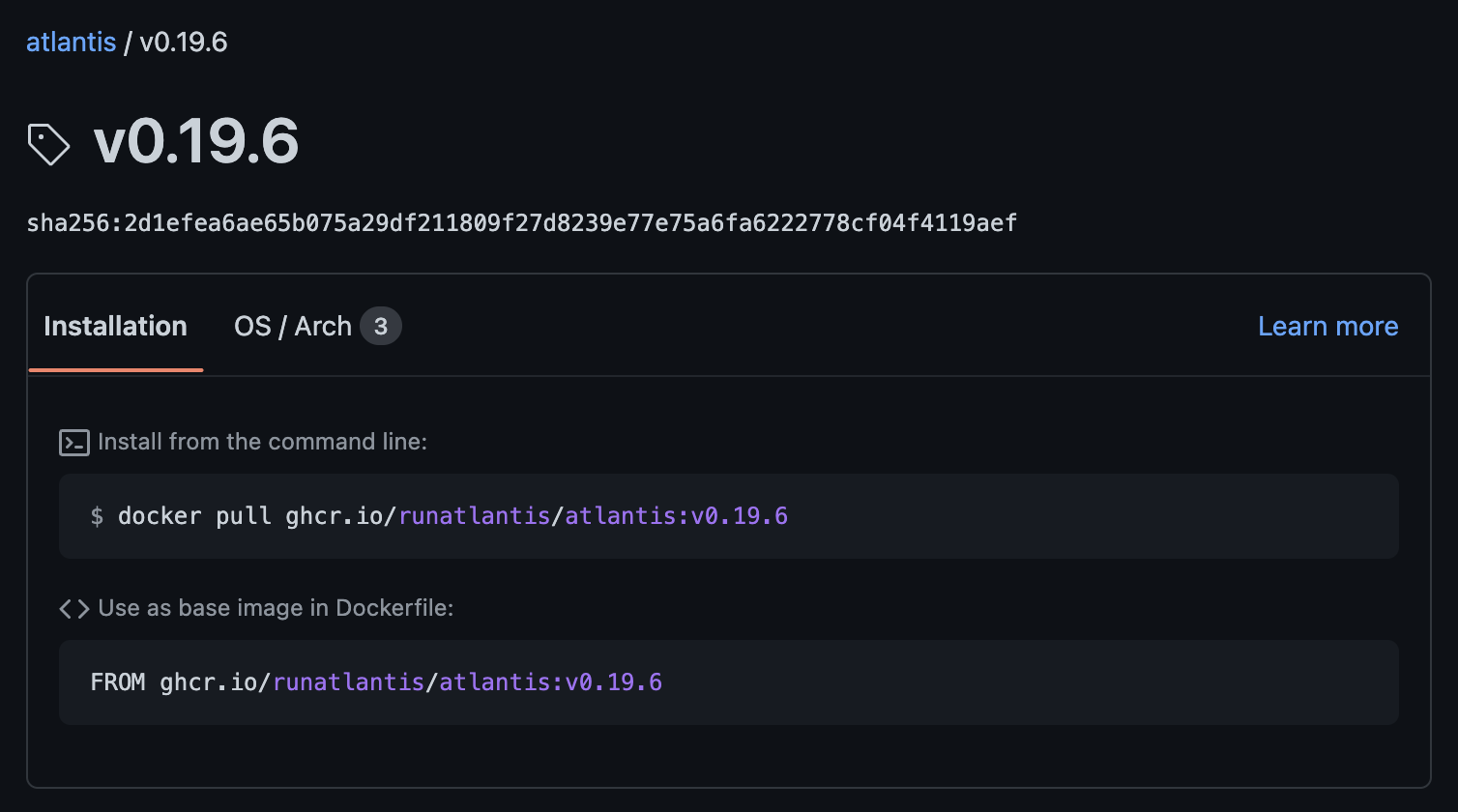 v0.19.5 images pushed with the wrong platform · Issue #2371 · runatlantis/atlantis · GitHub