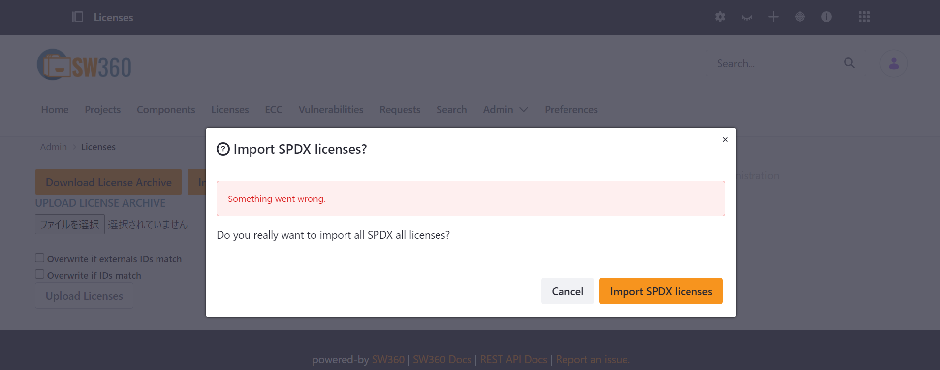 Can't import SPDX licenses with new SPDX library (tools-java 1.0.4) · Issue #1699 · eclipse ...