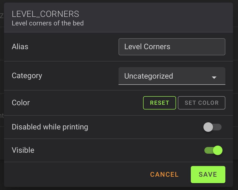 The new feature for displaying an alias for a macro doesn't work ...