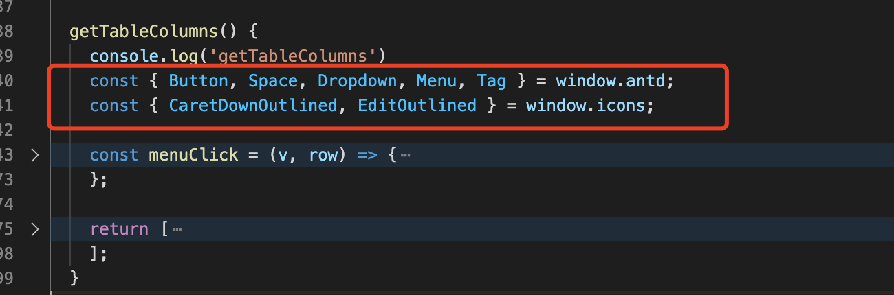 出码项目 代码中使用了window.antd组件 项目报错 · Issue #968 · alibaba/lowcode-engine · GitHub