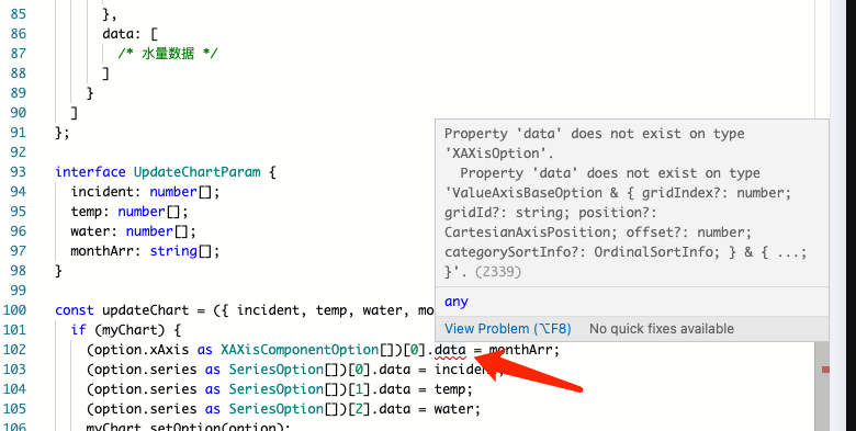[Bug] Property 'data' does not exist on type 'XAXisOption'. · Issue #18601 · apache/echarts · GitHub