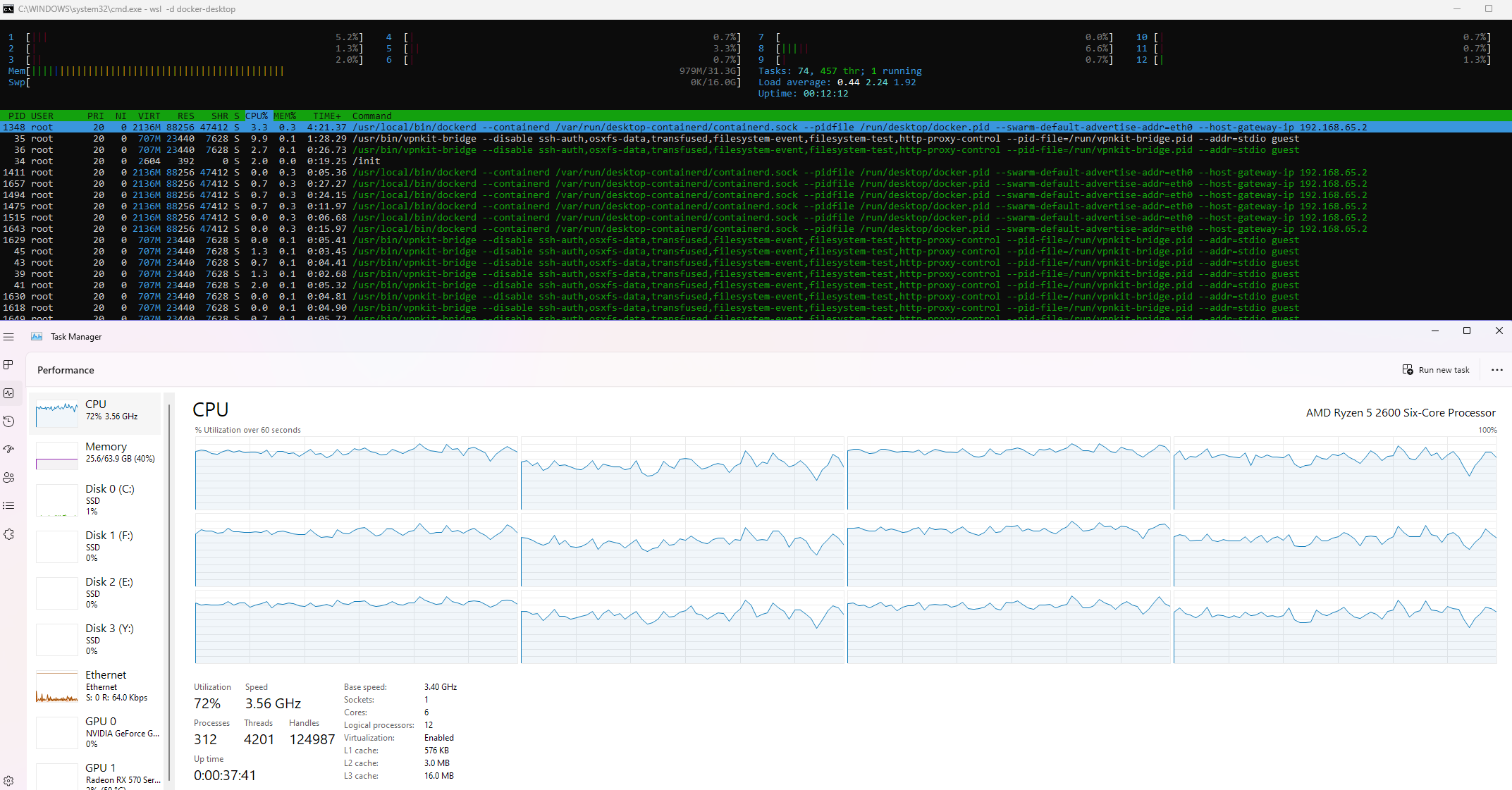 WSL2 mounted host drive access hangs after a short while · Issue #9654 · microsoft/WSL · GitHub