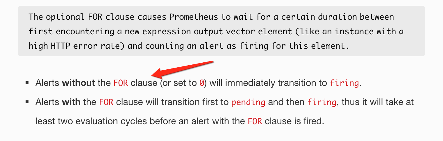 How To Config Alert That Can Immediately Trigger To Firing States · Issue 4724 · Prometheus