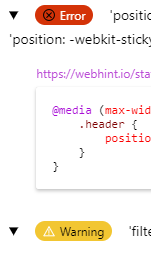 [Bug] Severity icon has a wrong color in light theme. · Issue #3373 · webhintio/hint · GitHub
