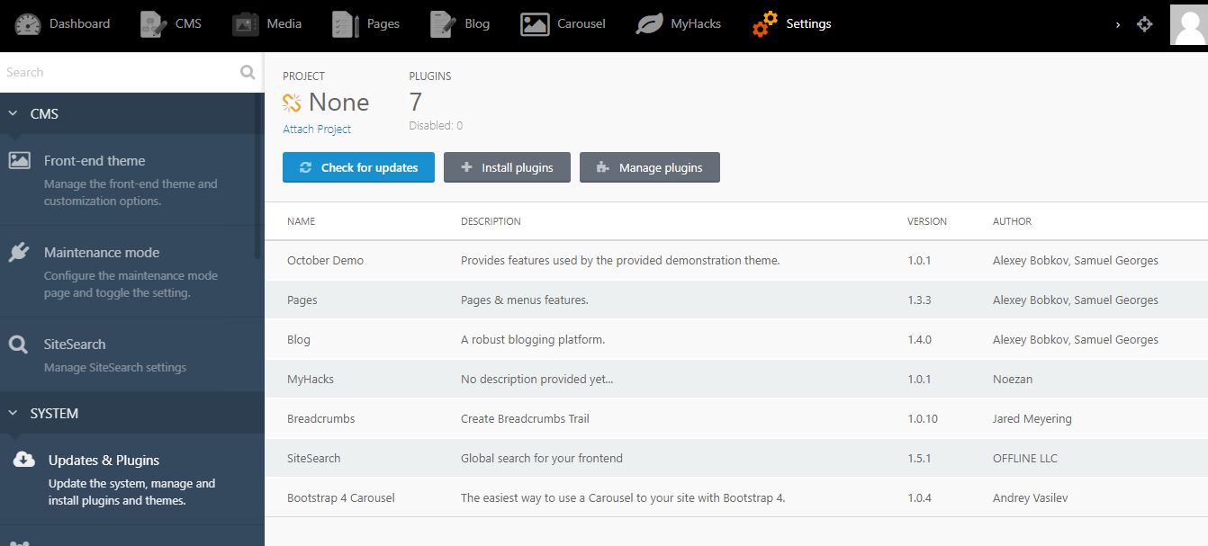 Pages wont open after updates installedv · Issue #442 · rainlab/pages ...