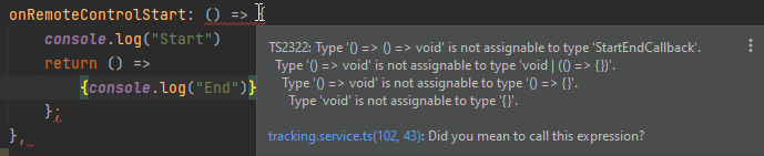 Typing of StartEndCallback is incorrect · Issue #644 · openreplay/openreplay · GitHub